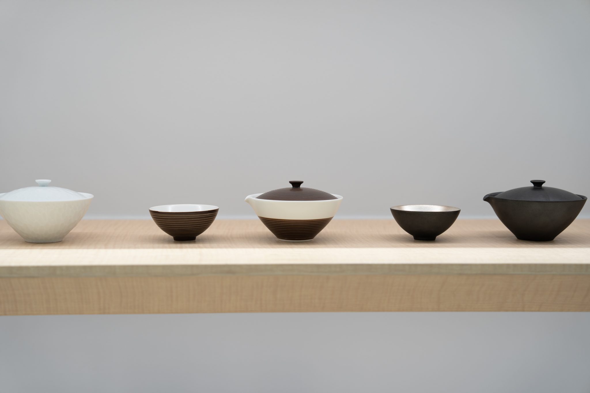 Tea Ware (Tea Pot, Cup, Houhin) - HULS GALLERY SINGAPORE